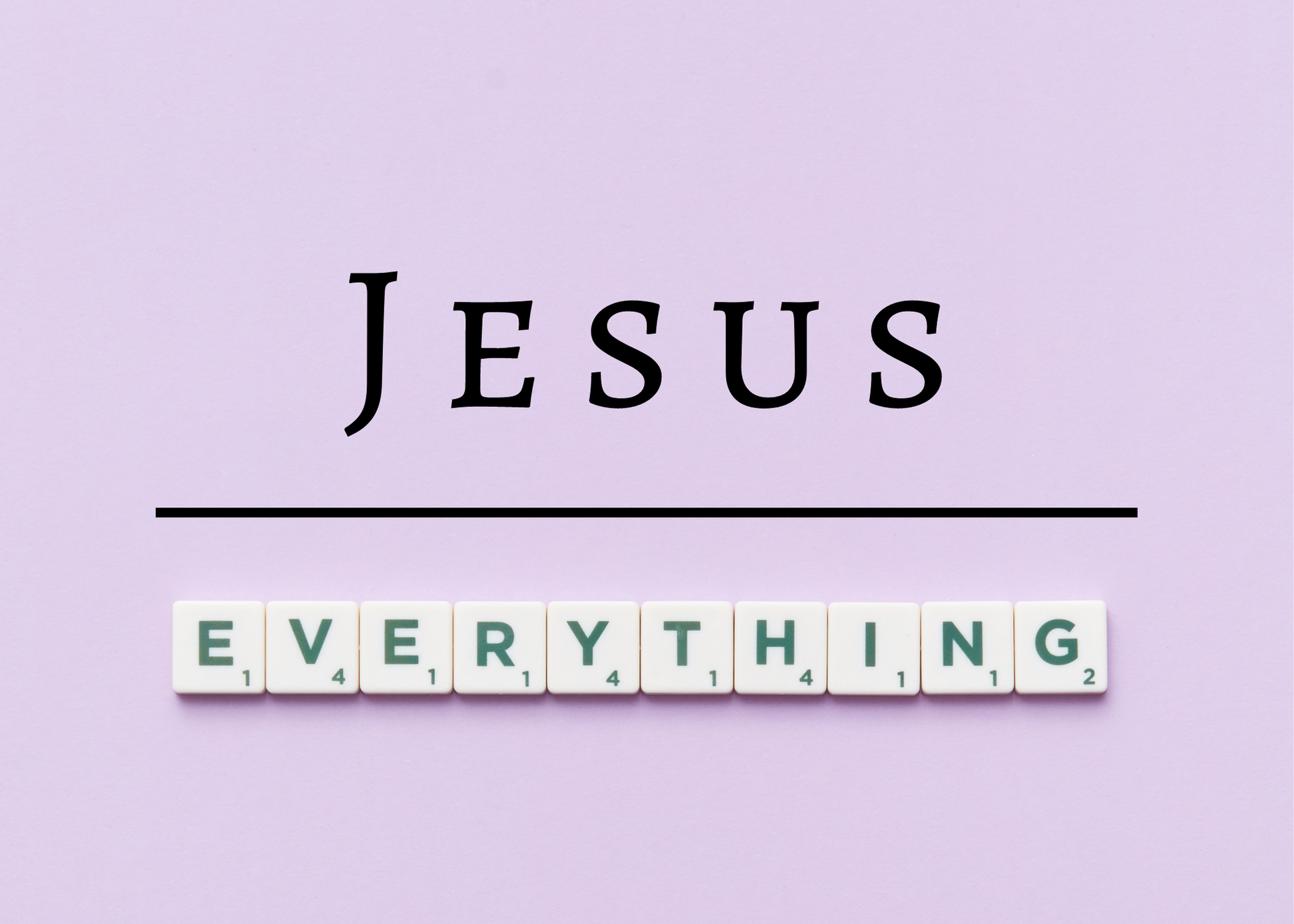 What Does “Jesus Over Everything” Mean? – Breathe. Pray. Repeat.